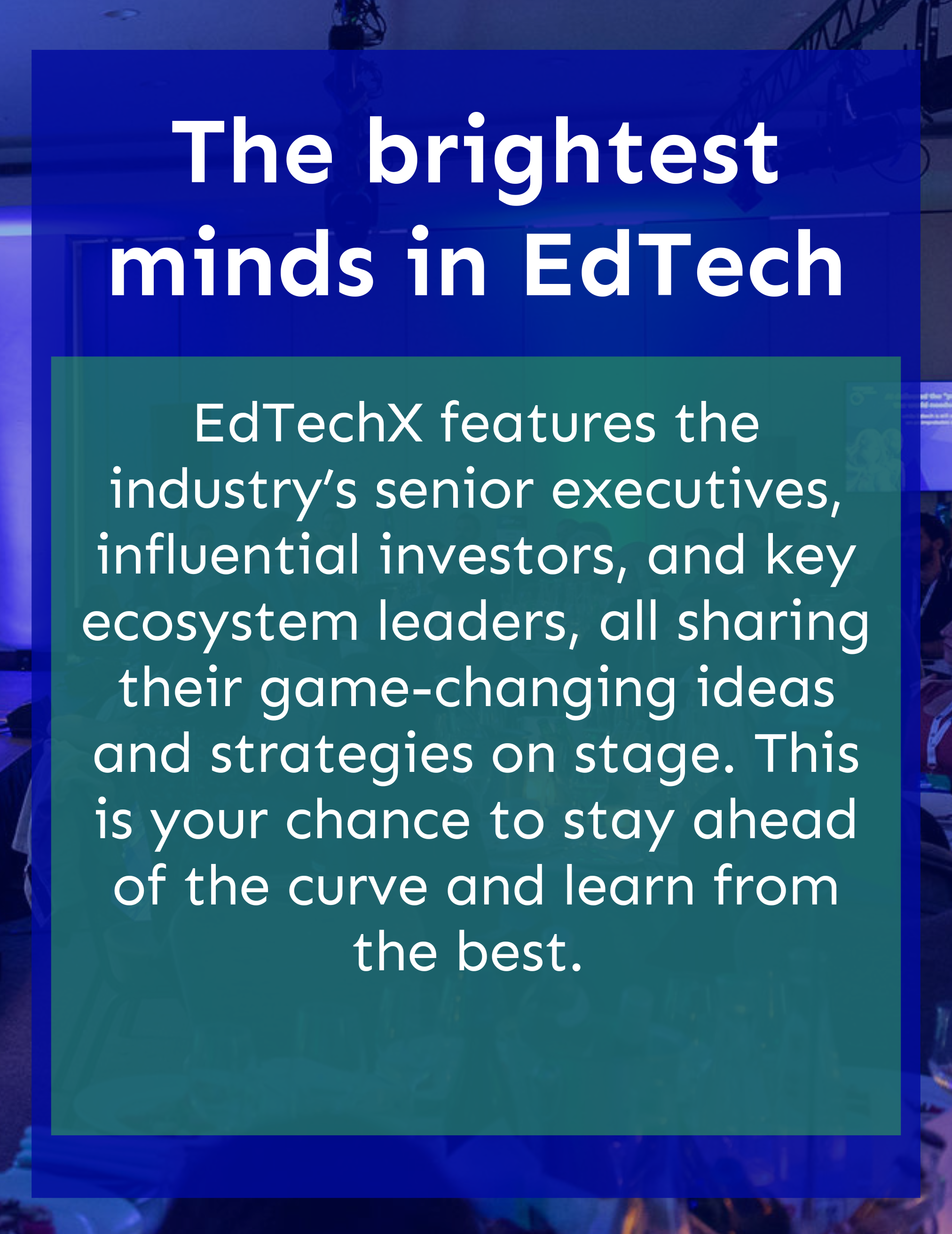 EdTechX Summit | Tickets 2026
